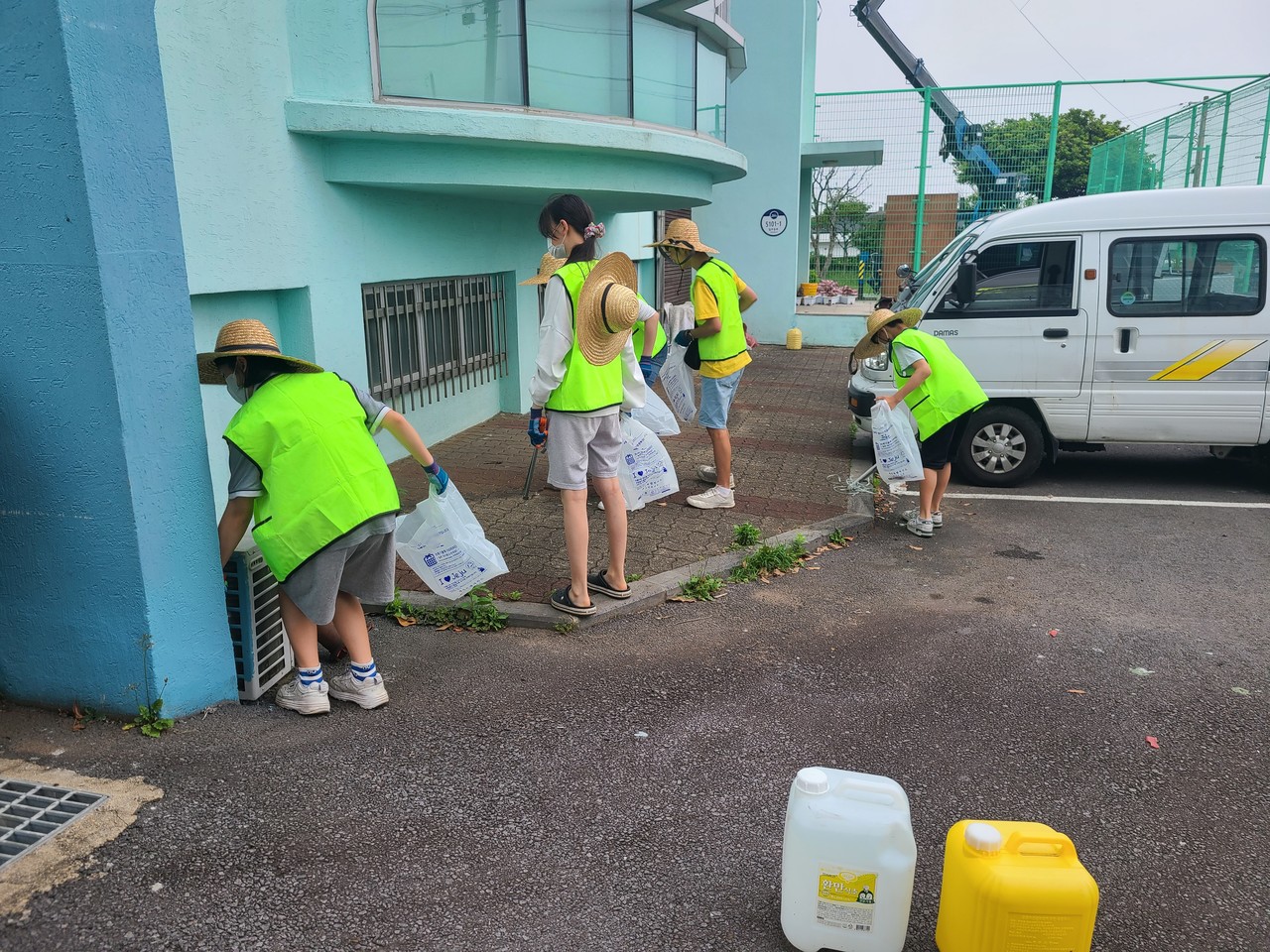 성산읍 건강생활민간추진단 플로깅 활동 전개
